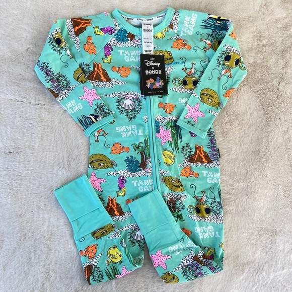 Bonds | One Pieces | Bonds X Disney Finding Nemo Wondersuit Zippy ...